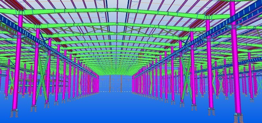 How To Do Detailed Design Drawings of "Portal Frame" Building ...