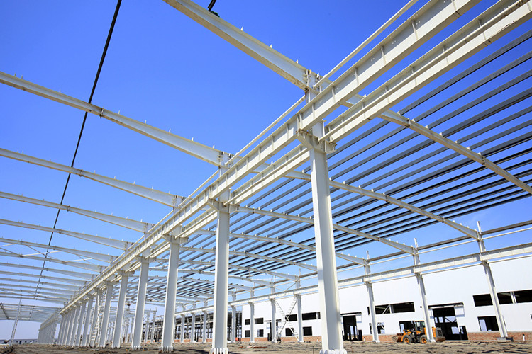 Steel Frame Structure Building For Workshop Construction - Buy Steel ...