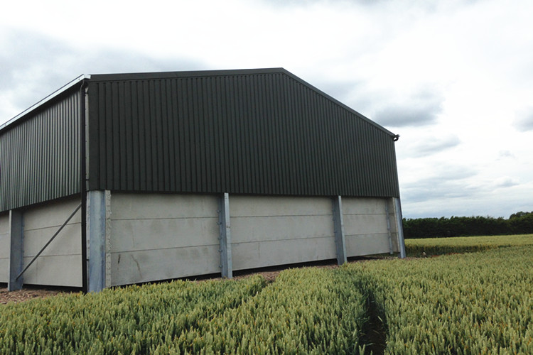 Galvanized Steel Structure Grain Storage Shed - Buy Grain Storage Shed ...