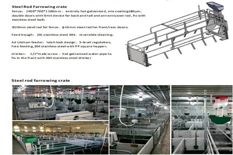 Prefabricated Steel Structure Building For Pig Farrowing Shed - Buy pig ...