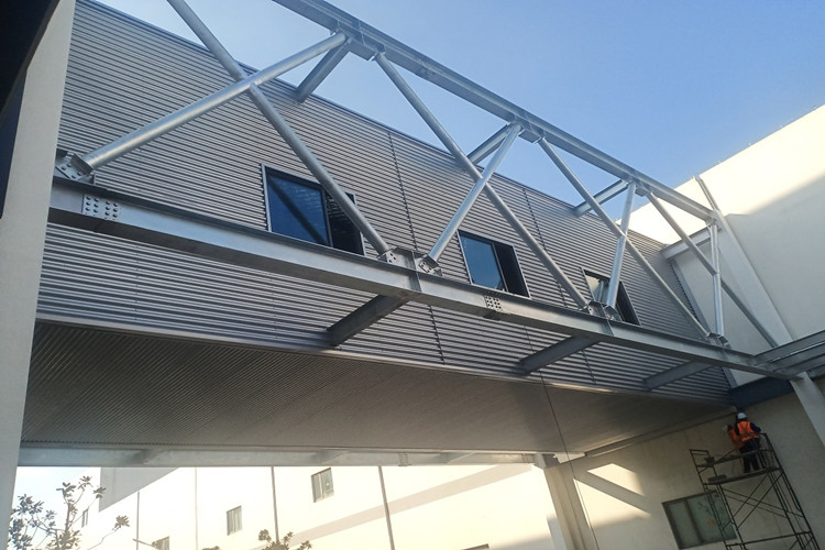 Steel Structure Corridor With Prefabricated Design - Buy Steel ...